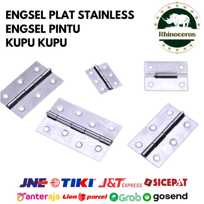 Jual Engsel Plat Stainless Engsel Pintu Kupu Kupu | Shopee Indonesia