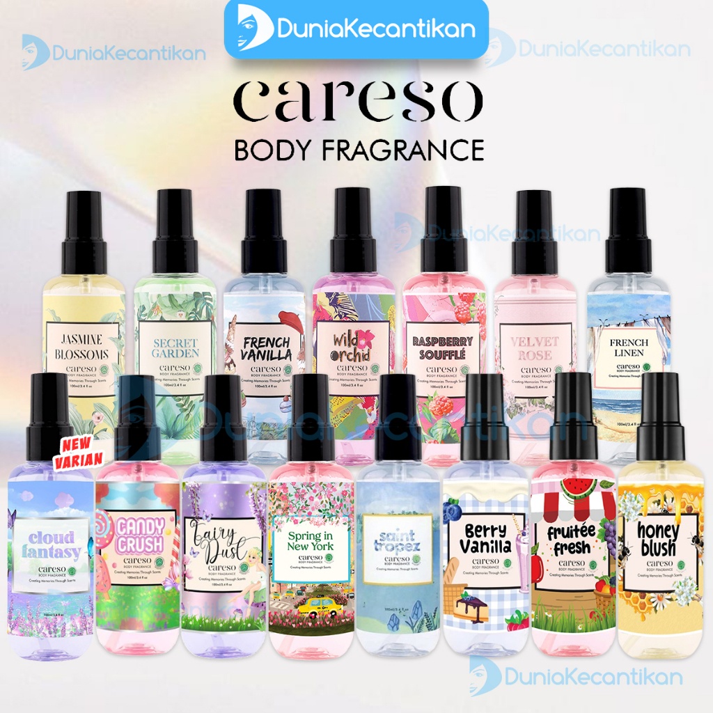 Jual New Product Careso Body Fragrance 100ml Parfum Badan Body Mist ...