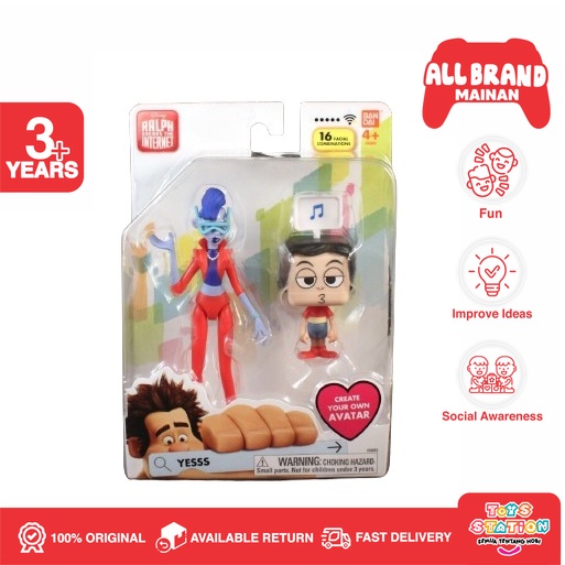 Jual Disney Ralph Breaks The Internet Yesss Original / Action Figure ...