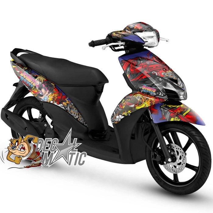 Jual Decal Stiker Full Body Motor Yamaha Mio GT Mio J - Boruto Next ...