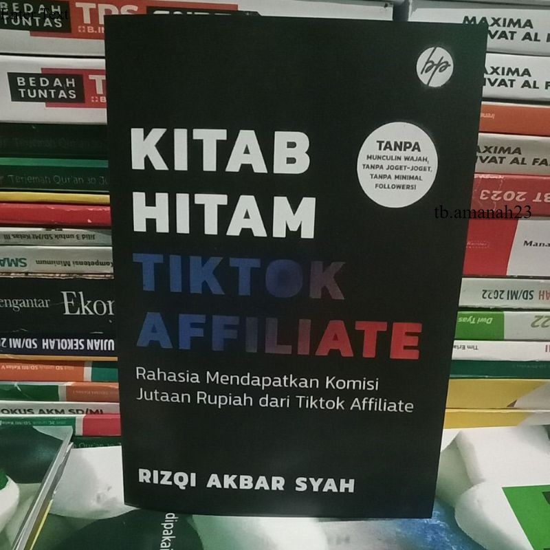 Jual Buku KITAB HITAM TIKTOK AFFILIATE | Shopee Indonesia