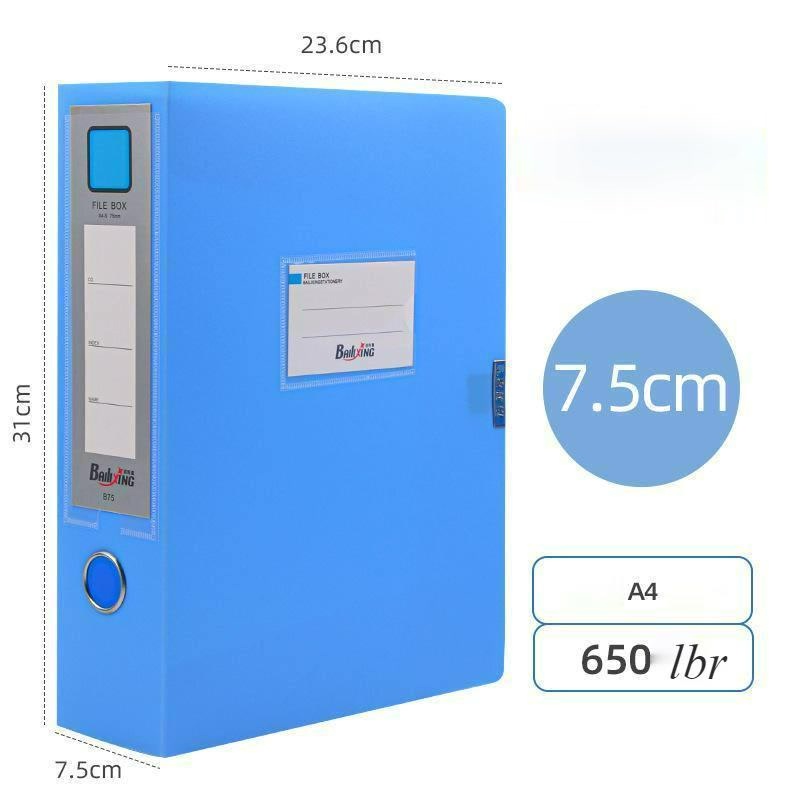 Jual Kotak File Plastik Kotak File Tebal A4 Kertas Tes Penyimpanan ...