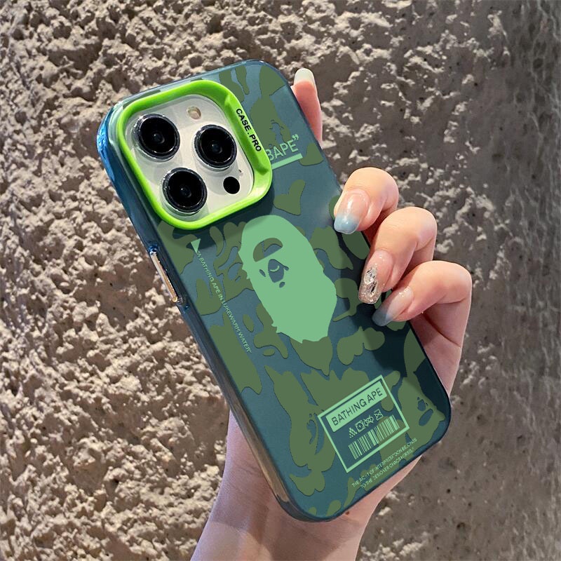 Jual Premium Matte Hard Casing Hp Iphone 15 Promax bape case Untuk ...