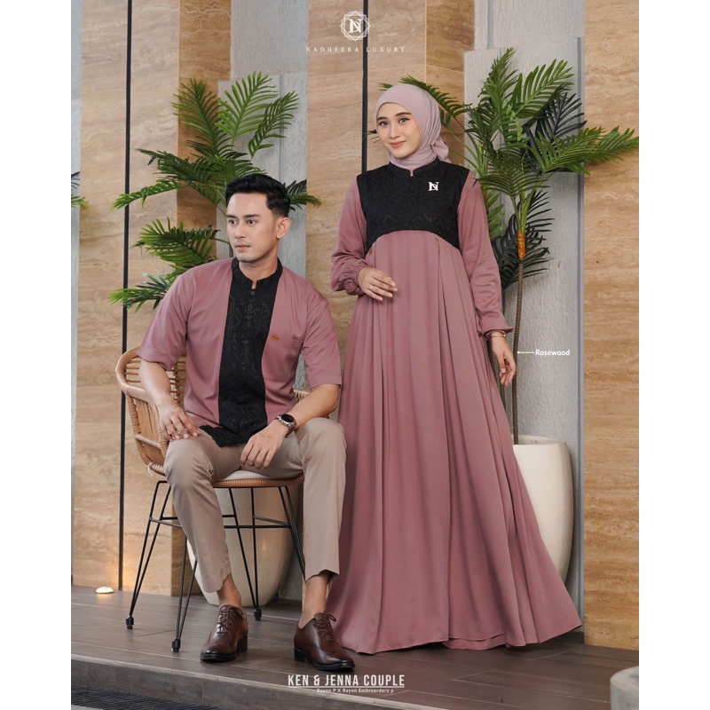 Jual New Arrival - Baju Couple Pasangan Lebaran Terbaru 2024 Rayon ...