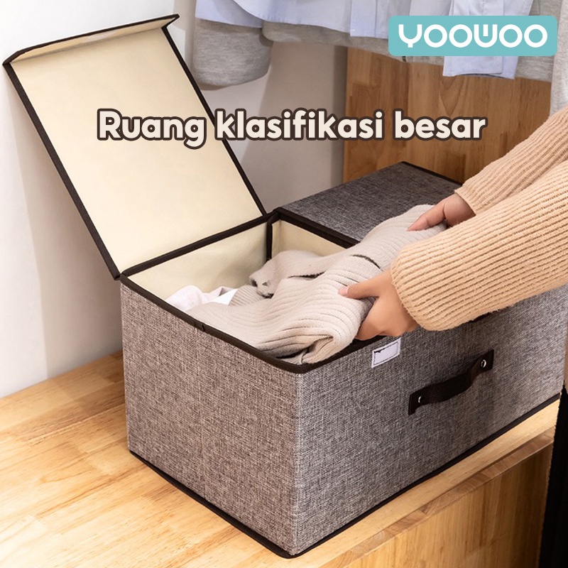 Jual YooWoo Storage Box / Organizer Container / Kotak Penyimpanan Baju ...