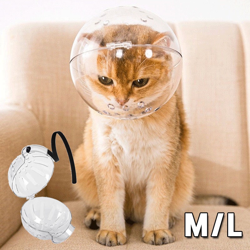 Jual Penutup Kepala Kucing /Penutup Mulut Kucing / Pelindung Kepala ...