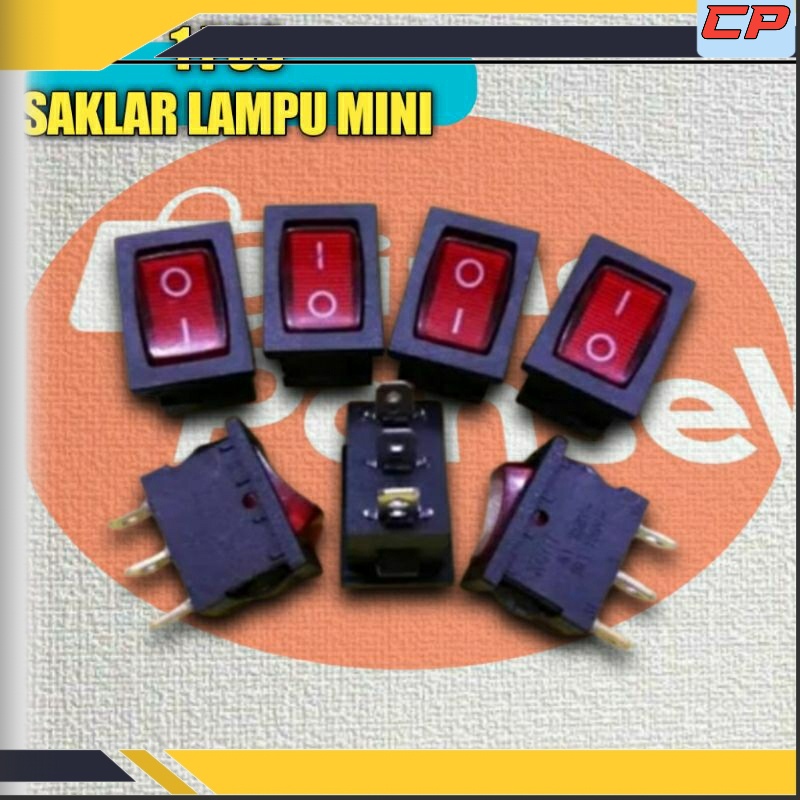 Jual Saklar Switch Lampu 3pin On Off Kecil Tegangan AC 220VAC | Shopee ...