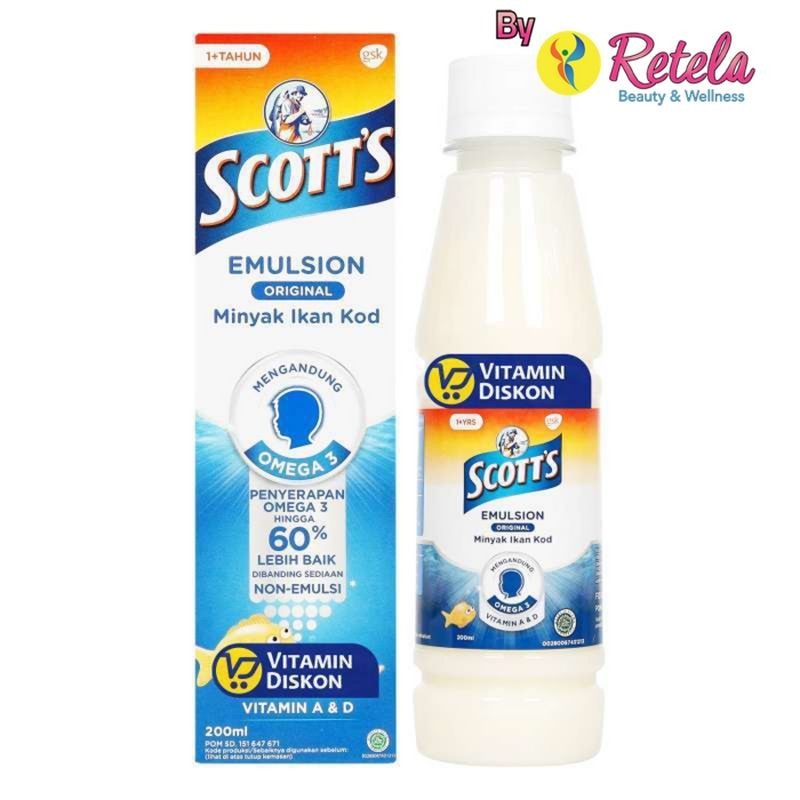 Jual SCOTT`S EMULSION ORIGINAL 400ML | Shopee Indonesia