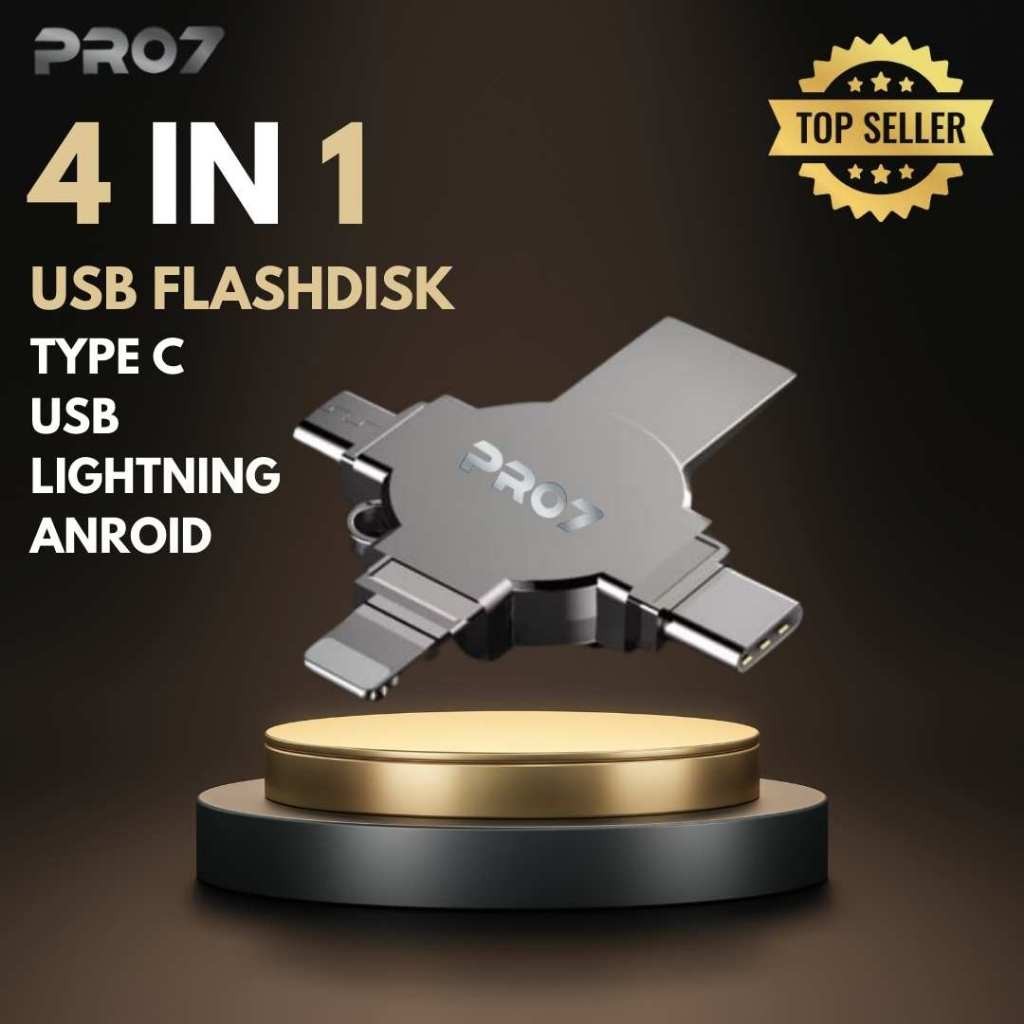 Jual Flashdisk Y [PRO77] OTG 4IN1 kompatible dengan smartphone usb 3.0 ...