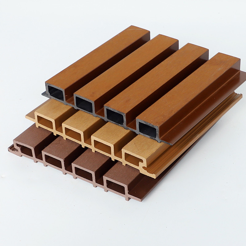 Jual Modern 3d Exterior Wall Panels Woodplastic Wallboard Waterproof ...