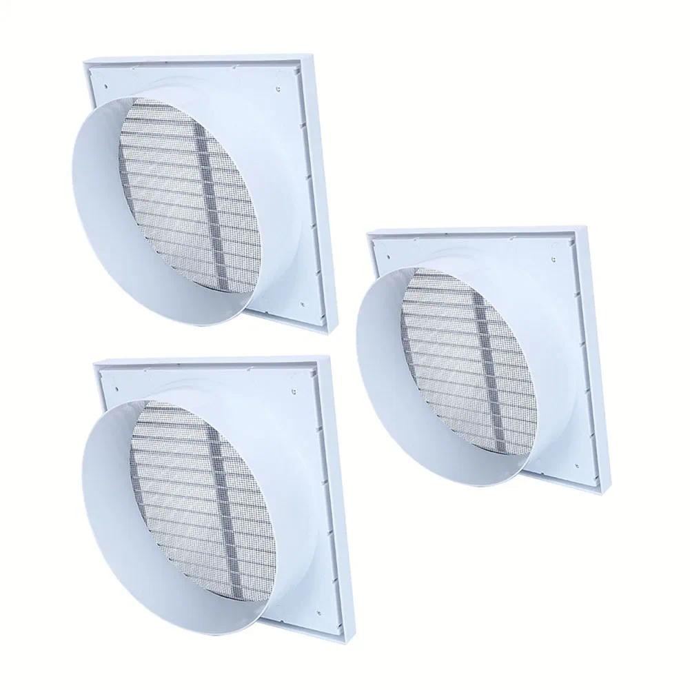 Jual 1pc Outlet Vent Plastic Grille Air Outlet Fresh Air Exhaust Outlet ...