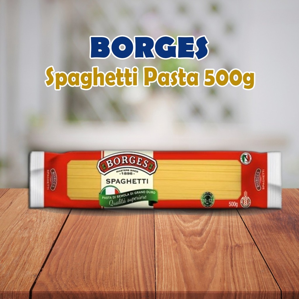 Jual Borges Pasta Spaghetti 500 Gr | Shopee Indonesia