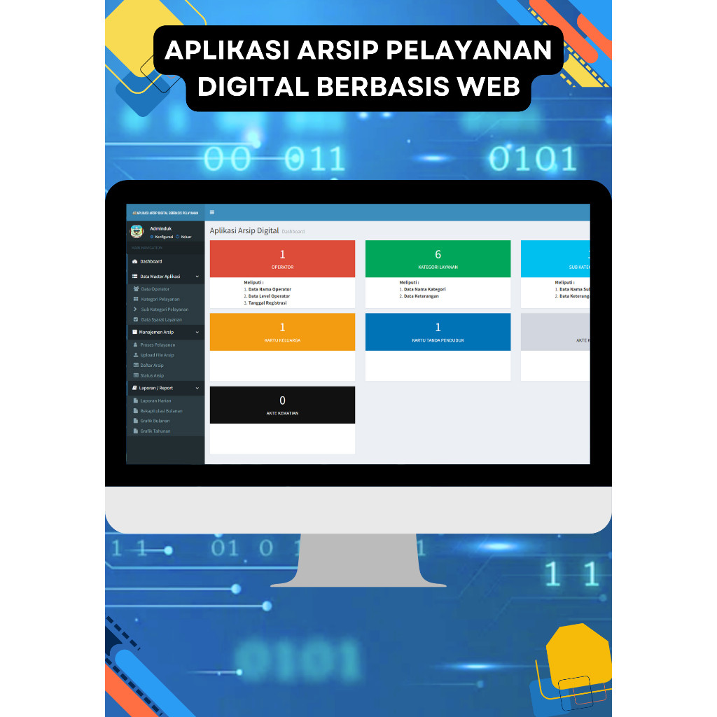 Jual Aplikasi Arsip Pelayanan Digital Berbasis Web | Shopee Indonesia