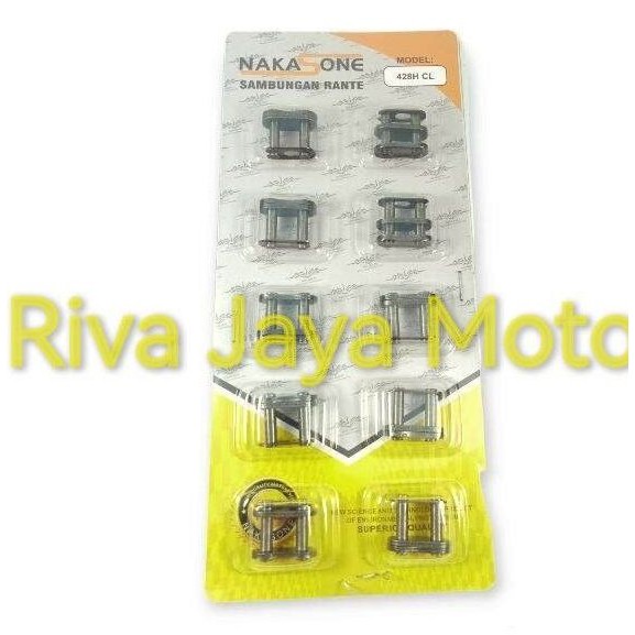 Jual 10pcs Sambungan Rantai Rante 428 420 428H 520 Nagoya Nakasone ...