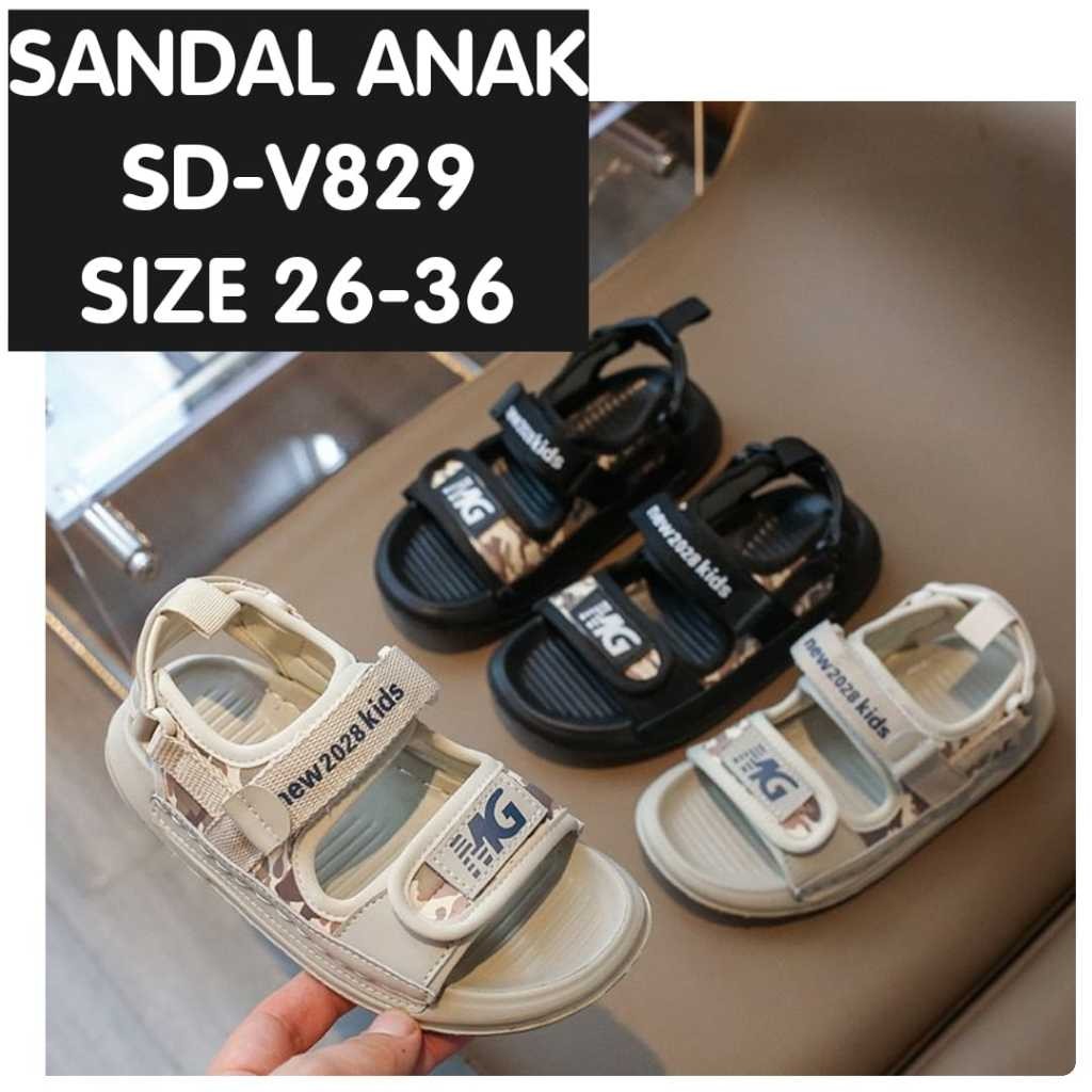 Jual (LOLI-JKT) SD-V829 SANDAL GUNUNG ANAK CEWEK COWOK Perekat DEPAN SIZE 26-36 | Shopee Indonesia