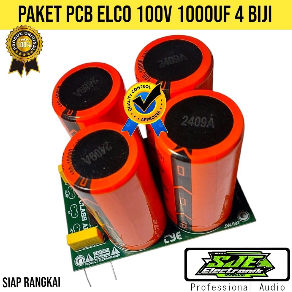 Jual PAKET PSU CLAS AB 4 ELCO 100V 10000UF | Shopee Indonesia