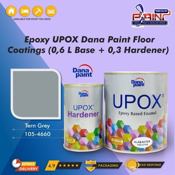 Jual Cat Lantai Epoxy UPOX Dana Paint Floor Coatings - 4660 Tern Grey ...