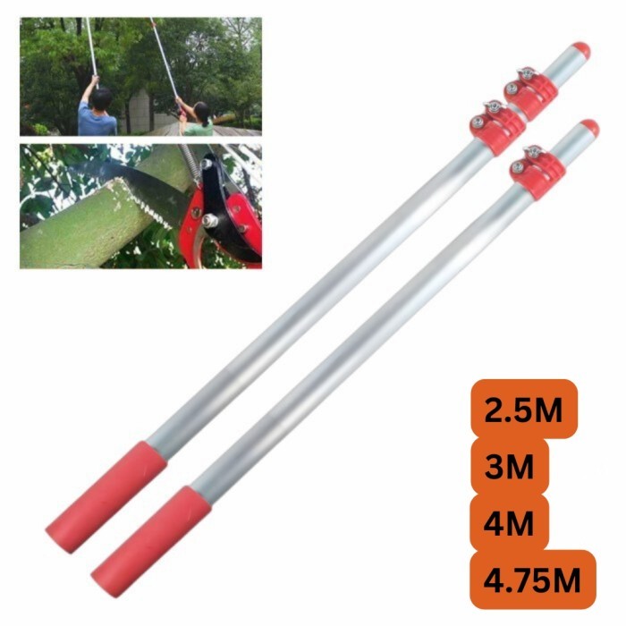 Jual Tongkat Teleskopik Tiang Galah Panjang Pemetik Buah Gergaji Potong ...