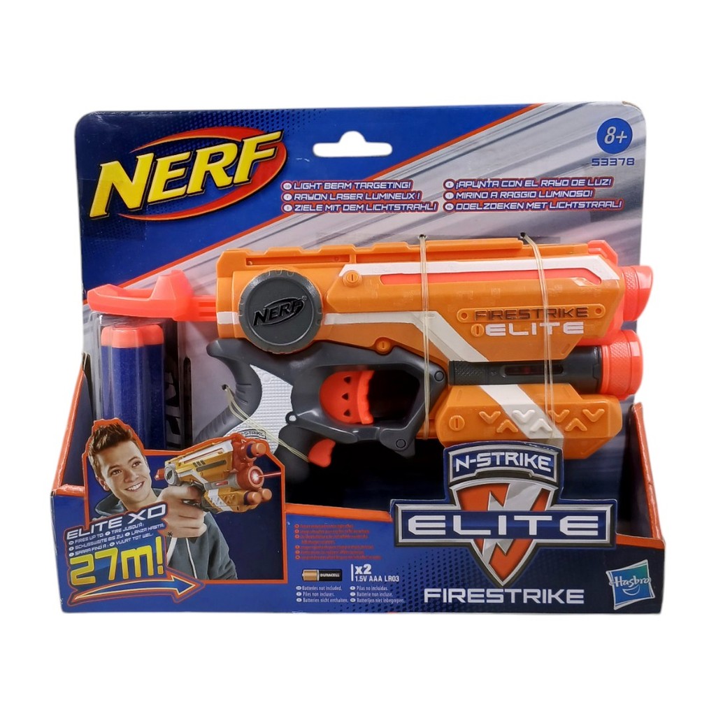 Jual NERF Nerf FireStrike Elite 27M - Orange | Shopee Indonesia