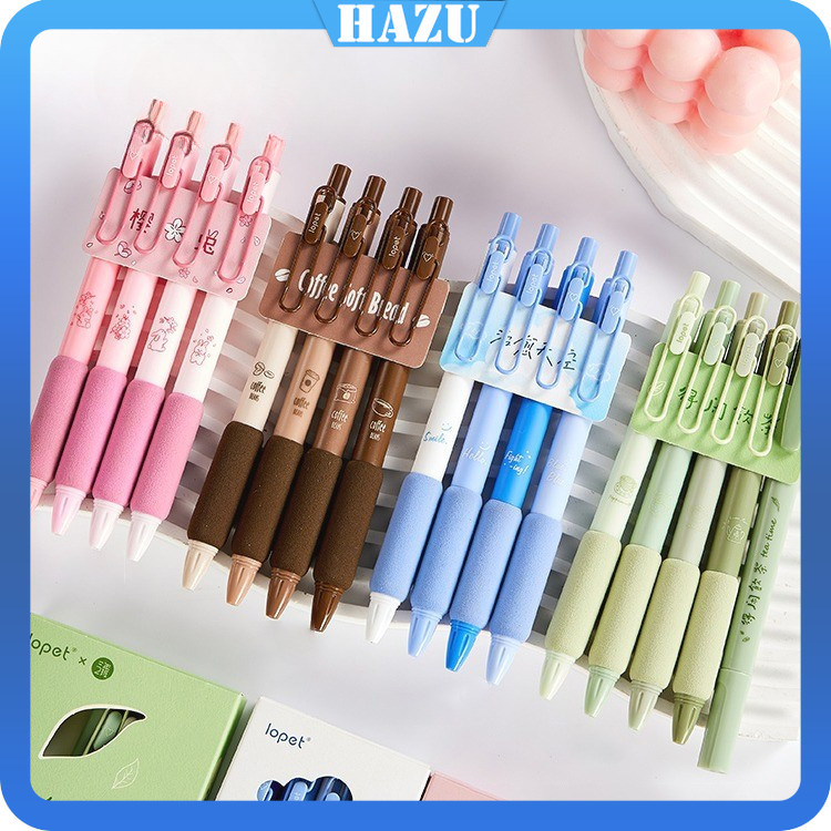 Jual 4pcs/set pulpen lucu 0.5mm gel pen pena pulpen aesthetic ...