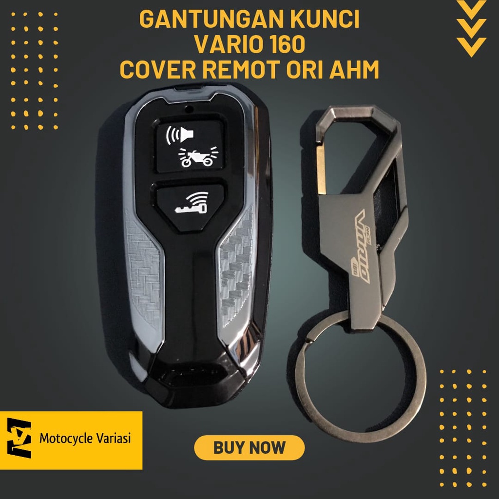 Jual PAKET GANTUNGAN KUNCI DAN COVER REMOTE VARIO 160 2022 ORIGINAL AHM ...