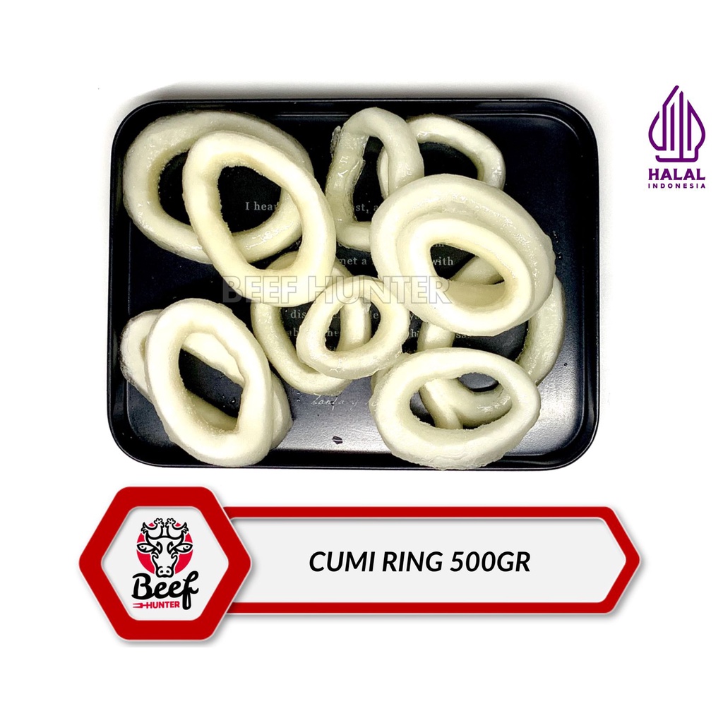 Jual CUMI RING - CALAMARI RING - RING SQUID FROZEN 500 GR | Shopee ...