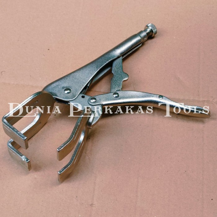 Jual Tang Catok Las 9 inch Welding Grip C Locking Grip Plier Tang Buaya ...