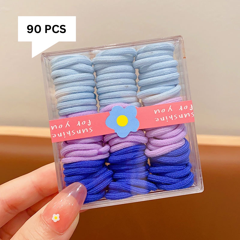 Jual QS - PLUS BOX - KUNCIRAN JEPITAN IKAT RAMBUT SET ANAK ELASTIS ...