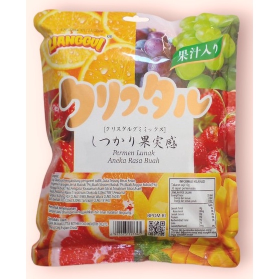 Jual LIANGGUI Fruit Gummy | Permen Lunak Aneka Rasa Buah | 360 180 gram ...