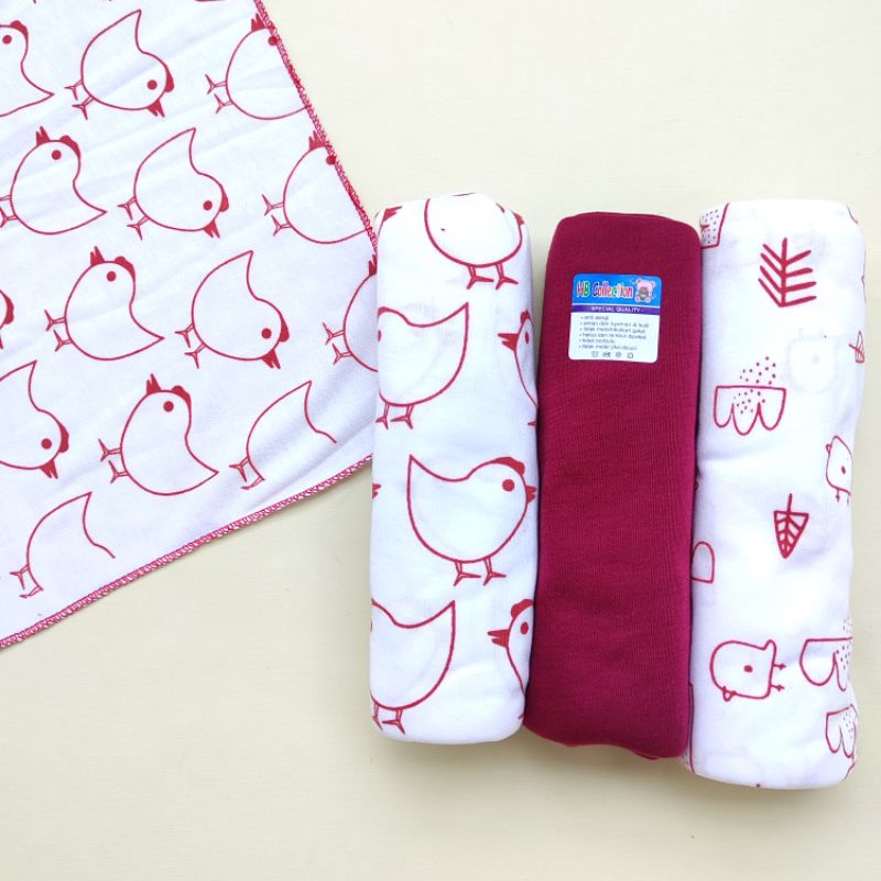 Jual 3pc bedong kaos motif bayi SERI MAROON/pernel bayi newborn ...
