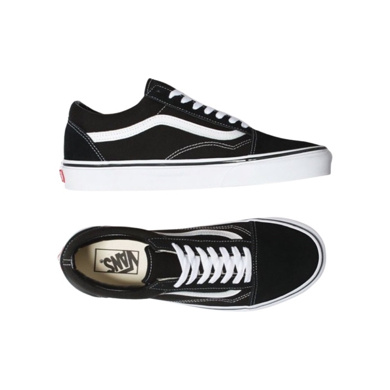 Jual Sepatu Sneakers Kece Kekinian Terbaru Vans Old Skool Classic Black