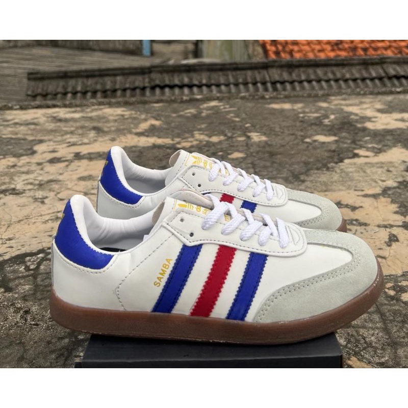 Jual SEPATU ADIDAS SAMBA PRIA SNEAKER CASUAL SAMBA TIGA GARIS KUALITAS ...