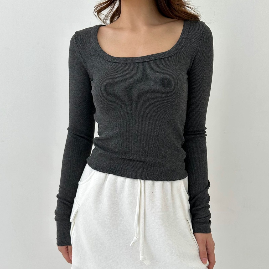 Jual MARS TOP | Atasan Knit Wanita Korean Top Baju Knit Wanita Lengan ...
