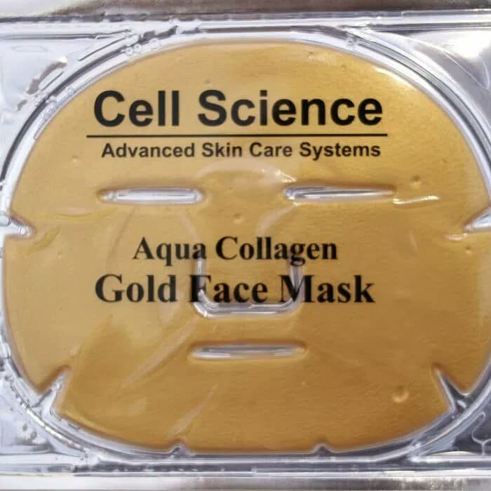 Jual masker cell science aqua collagen gold/black/white/algae/hydra ...