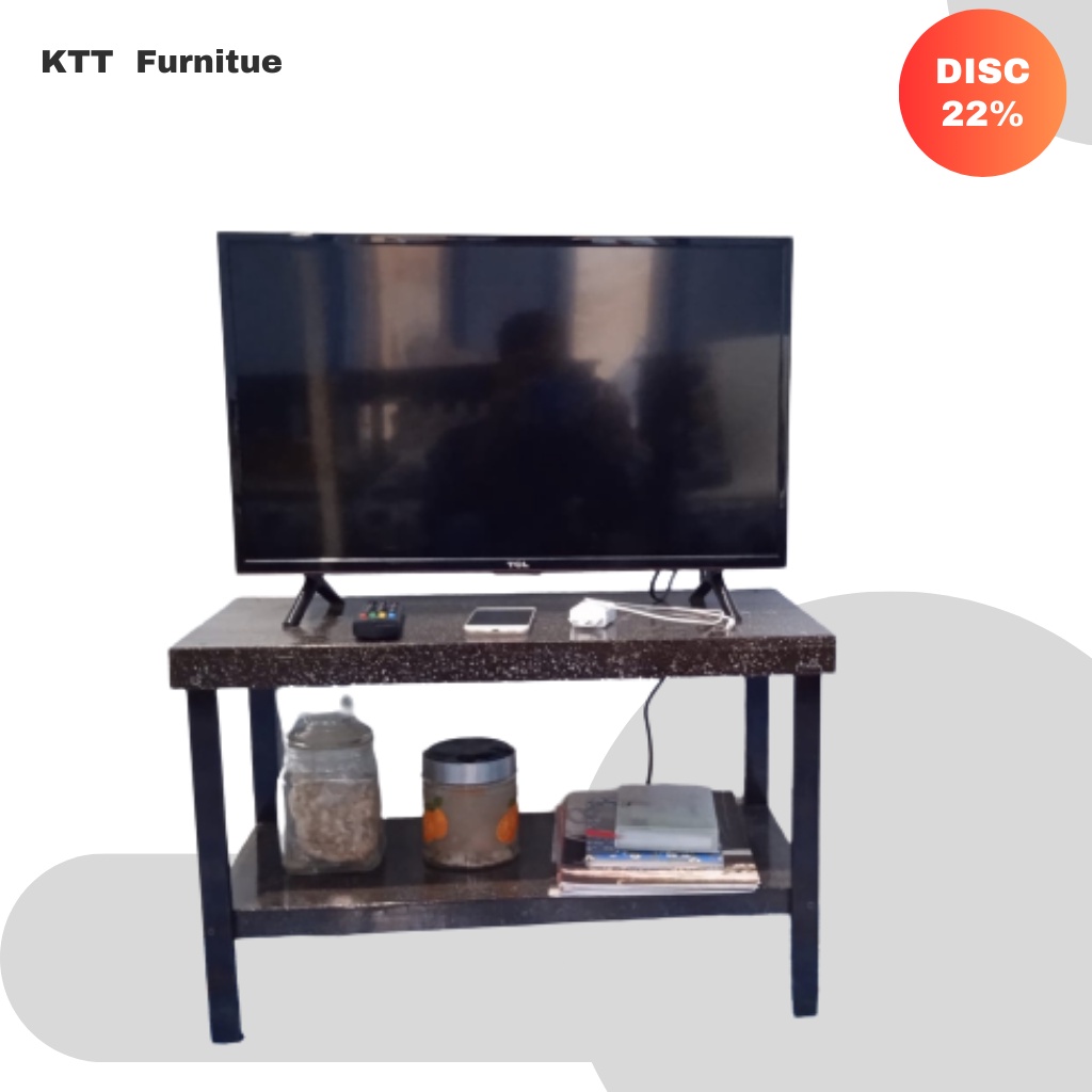 Jual KTT Furniture Meja Tv Rak Galon Megicom Serbaguna Aeshtetic ...