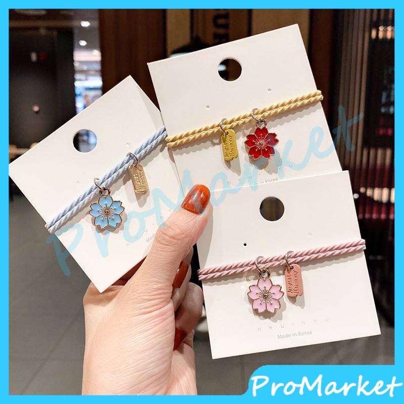 Jual IKATAN RAMBUT KOREA ICON SINGLE FLOWER IMPORT / IKAT RAMBUT KARET ...