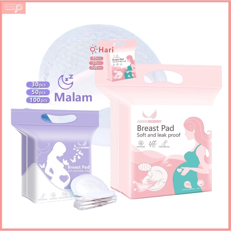 Jual ANGEL MOMMY Pads 100pcs Breast Pad ISI Mamapad Breastpad 3D ...