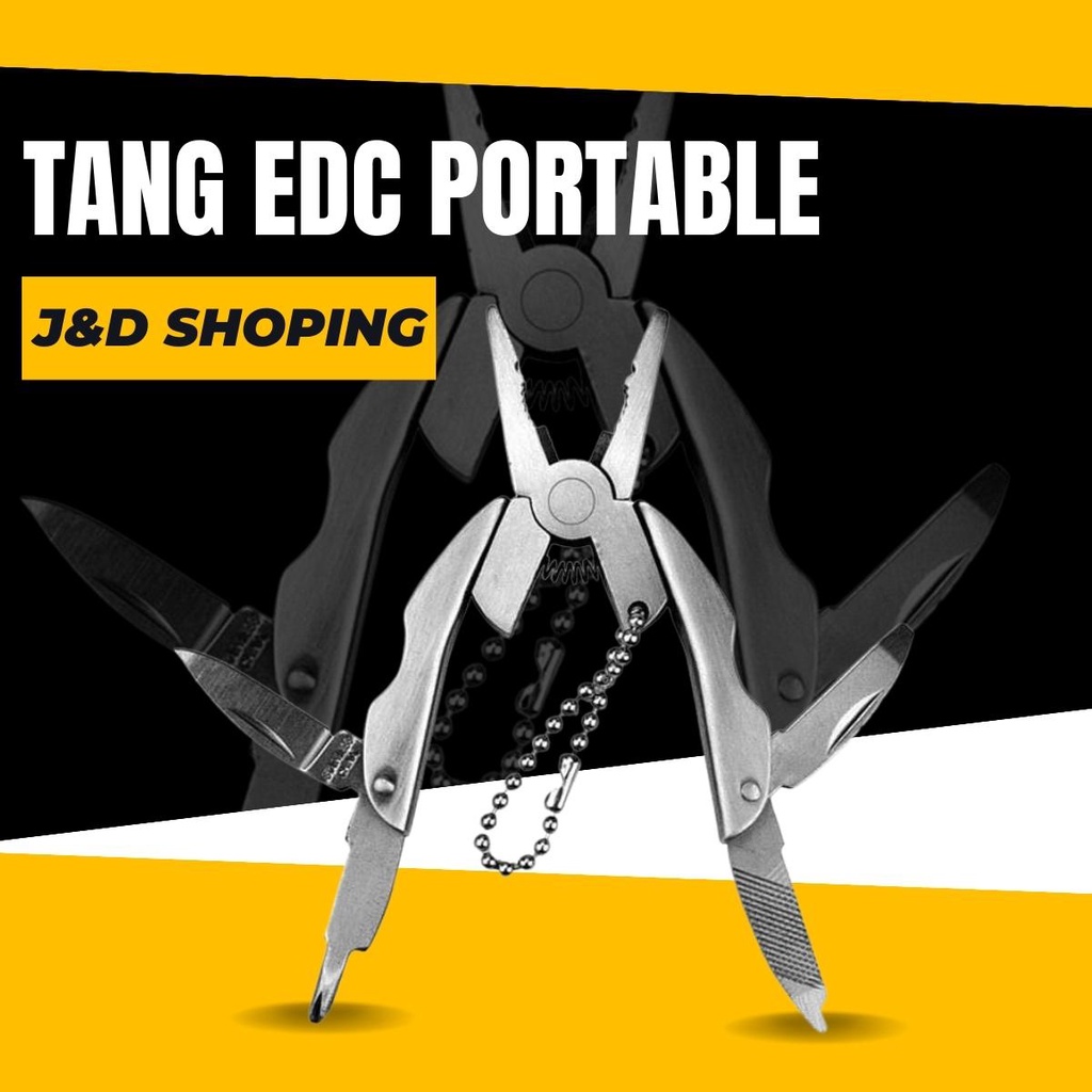 Jual TimeTools Tang EDC Portable Multifungsi Stainless Steel | Shopee ...