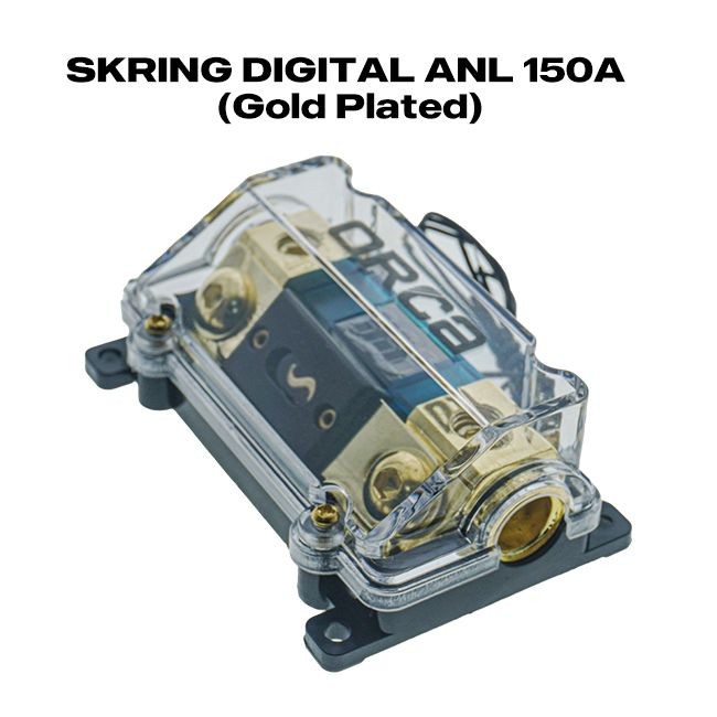 Jual Sekring Aki Digital Volt Meter ORCA Fuse ANL 150A (Gold Plated ...