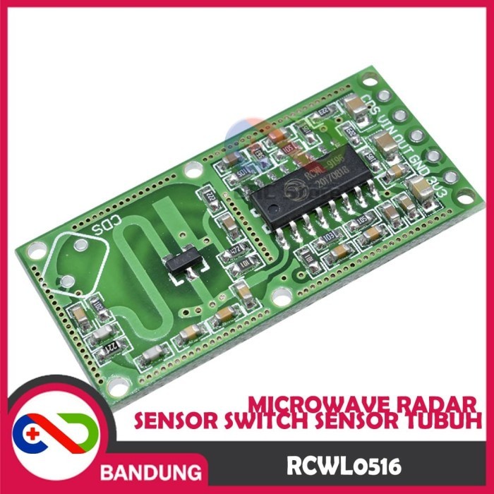 Jual RCWL0516 MICROWAVE RADAR SENSOR SWITCH SENSOR TUBUH | Shopee Indonesia
