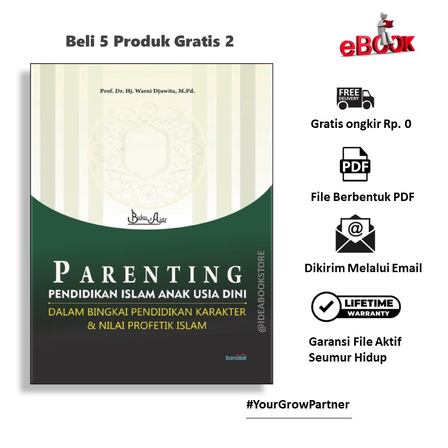 Jual Parenting Pendidikan Islam Anak Usia Dini dalam Bingkai Pendidikan Karakter & Nilai ...