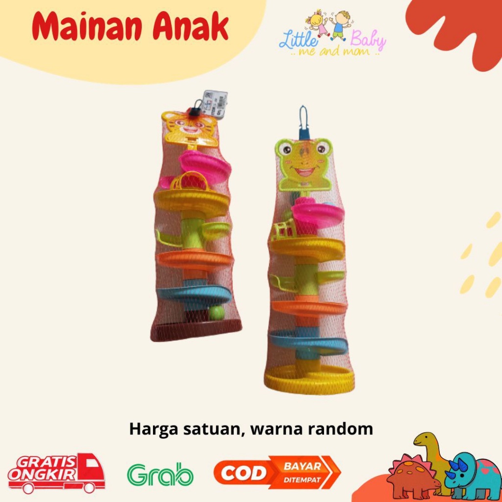 Jual Rolling Ball Jala Mainan Bola Meluncur Anak Balita Rolling Ball ...