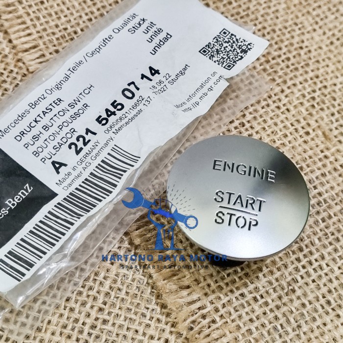 Jual Start Stop Engine Button W205 W204 W212 W221 W166 W213 Mercedes ...