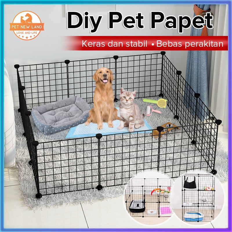 Jual 20 Pcs Kandang Kucing Kandang Anjing Pagar Kucing Anjing Pet Cage ...