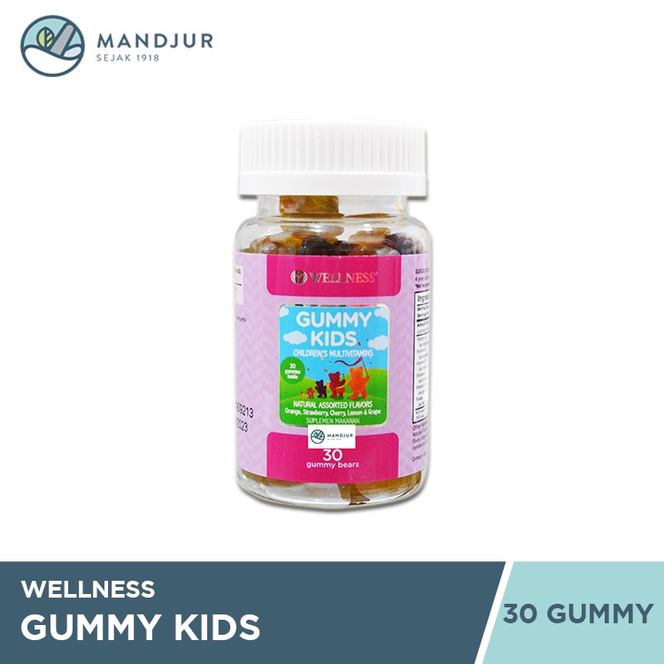 Jual Wellness Gummy Kids Multivitamins - 30 Gummy Bears | Shopee Indonesia Jual Wellness Gummy Kids Multivitamins - 30 Gummy Bears | Shopee Indonesia