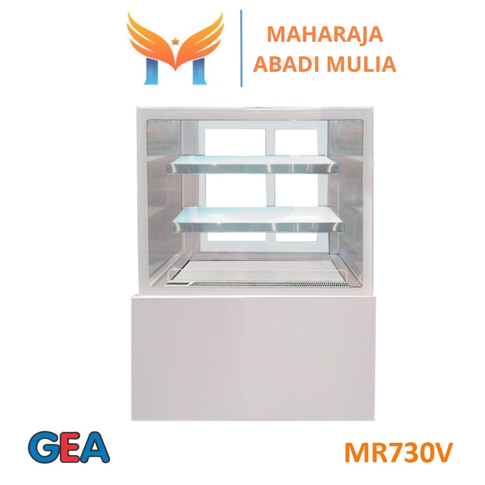 Jual Showcase Pendingin Kue Gea Mr730v Rectangular Cake Showcase 240 Liter Garansi Resmi ...