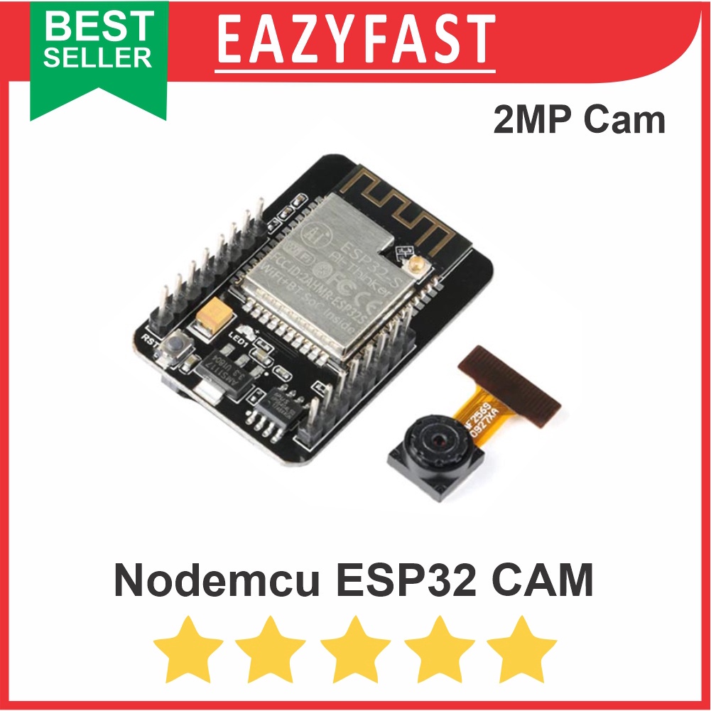 Jual ESP32 Cam Camera Sensor 2MP Wifi Bluetooth NodeMCU ESP 32 ESP-32S ...