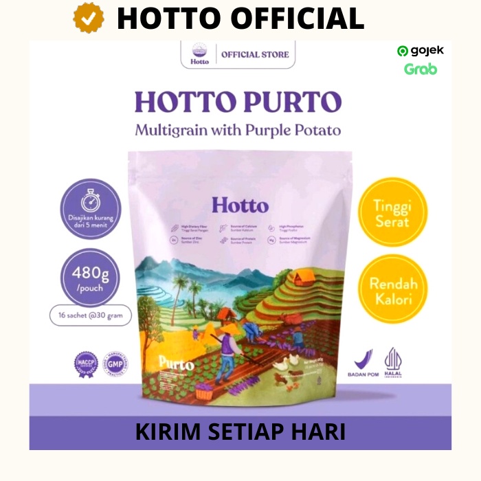 Jual Hotto Purto Original - 3 Sachet Hotto Purto Official Store Minuman ...