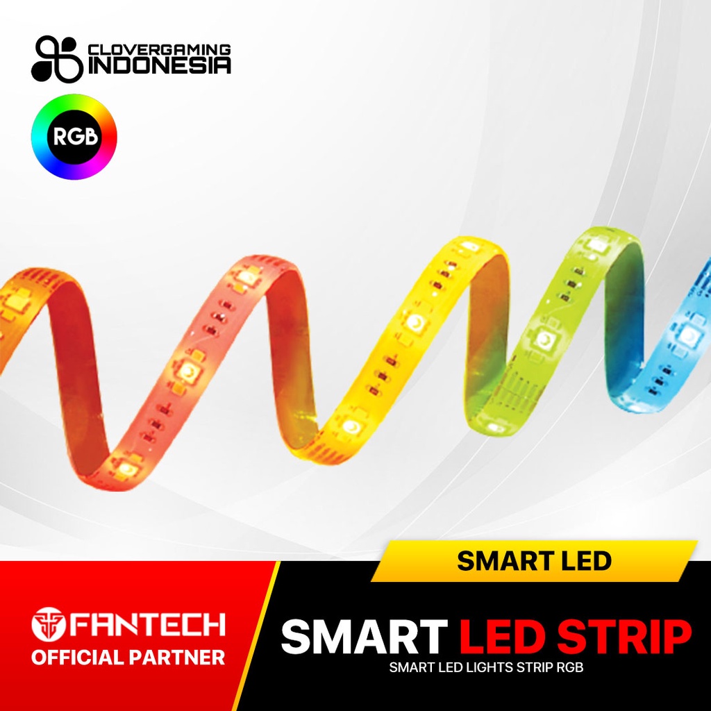 Jual Fantech Smart LED Flexible Strip Light RGBWW 3m Lampu Hias LED ...
