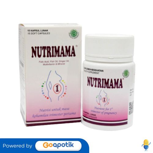 Jual Nutrimama 1 Botol 15 Kapsul | Shopee Indonesia